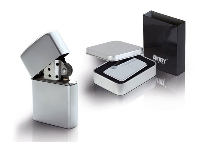 Shkrepësa ARMY metalike gravim – JusaPrint